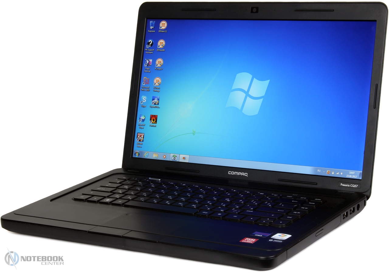 Обзор обновленного бюджетника HP Compaq Presario CQ57 :: Ноутбук-Центр