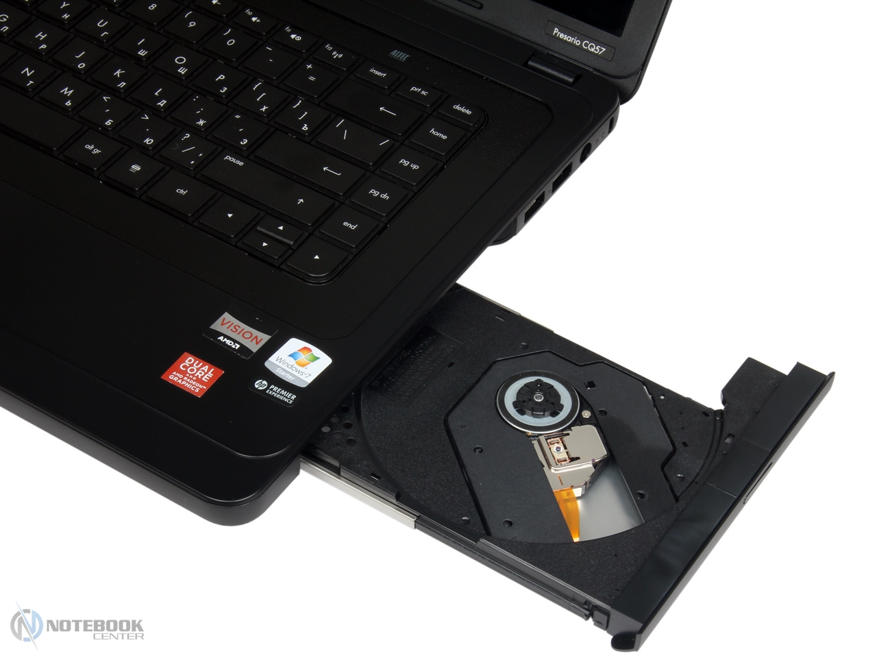 Обзор обновленного бюджетника HP Compaq Presario CQ57 :: Ноутбук-Центр